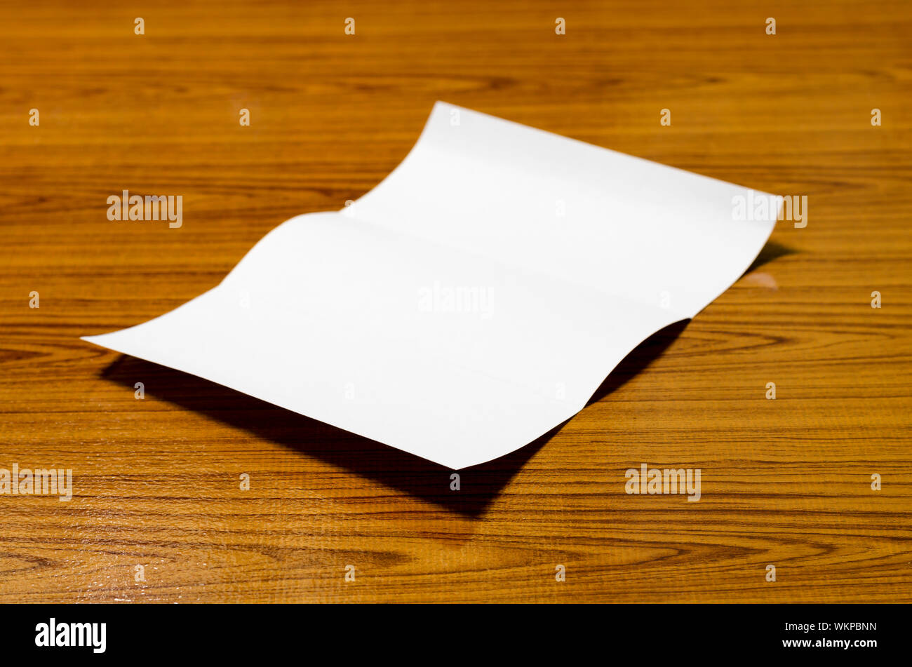 Folded up piece of paper hi-res stock photography and images - Alamy