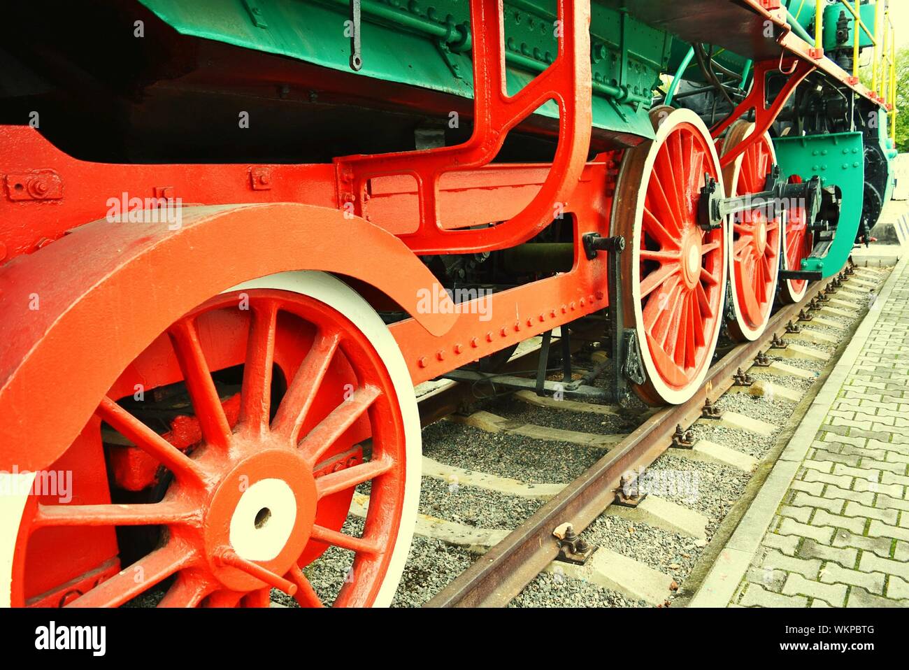 Steam train tracks hi-res stock photography and images - Alamy