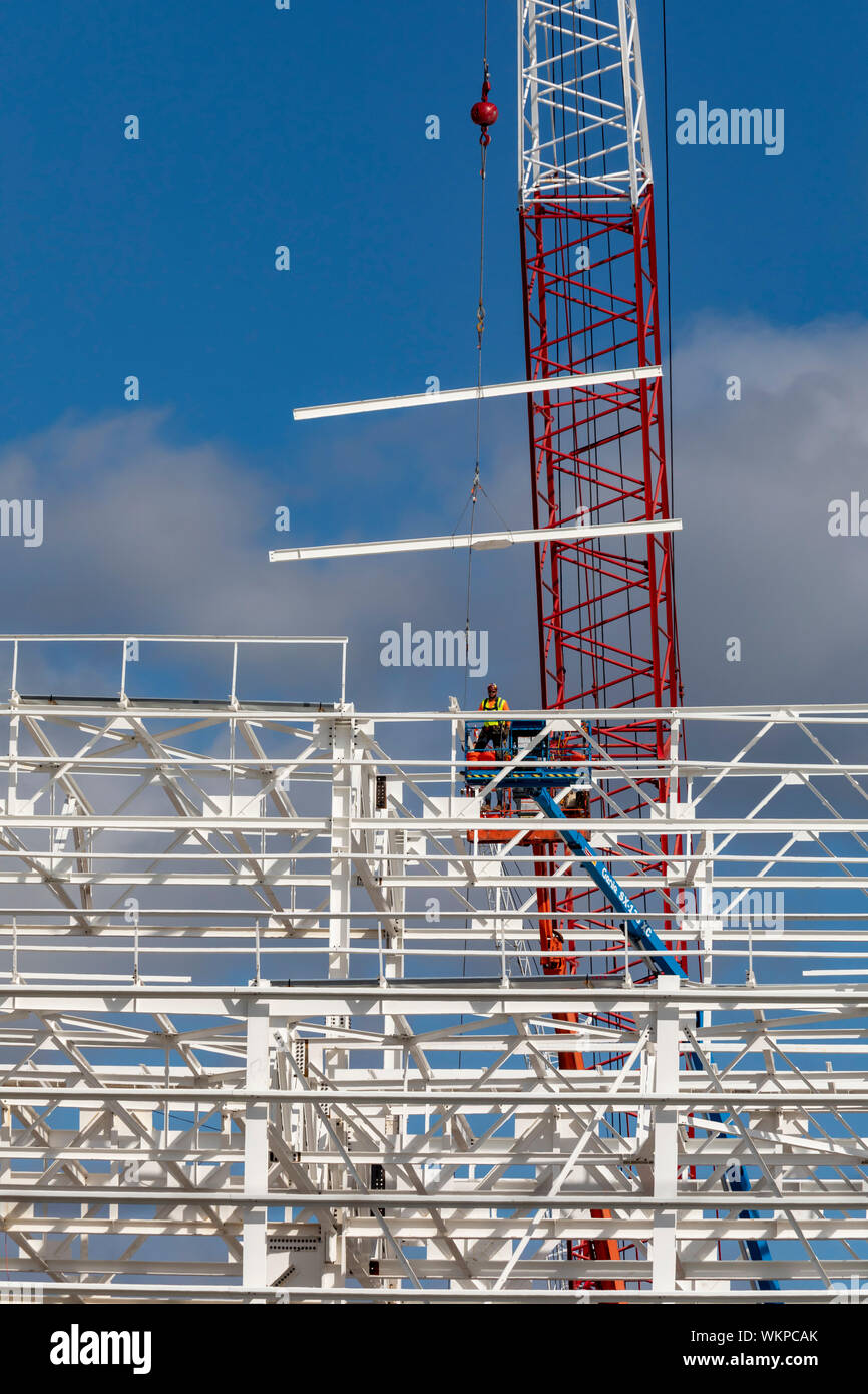 Chrysler plant construction hi-res stock photography and images - Alamy