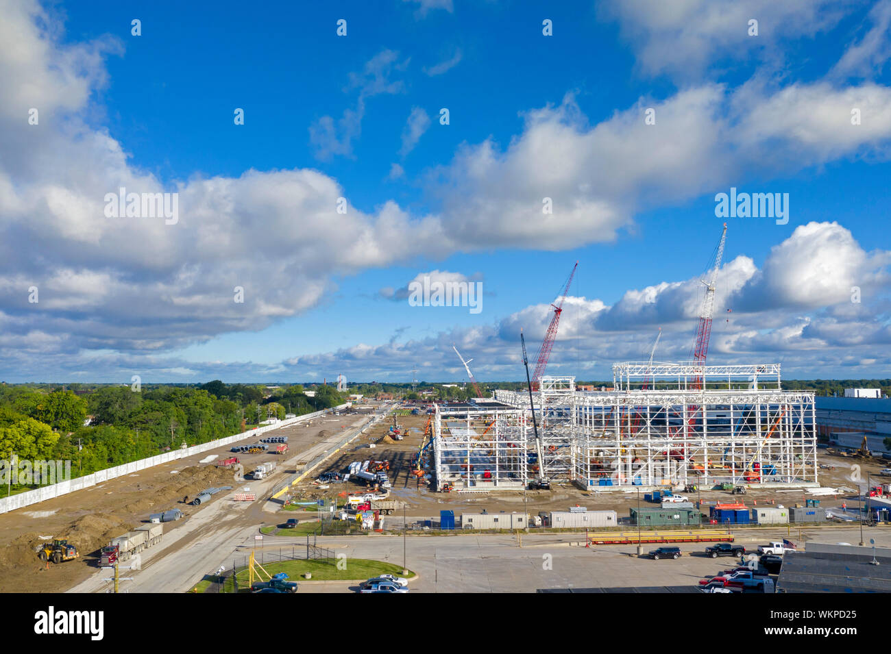Chrysler building construction hi-res stock photography and images - Alamy