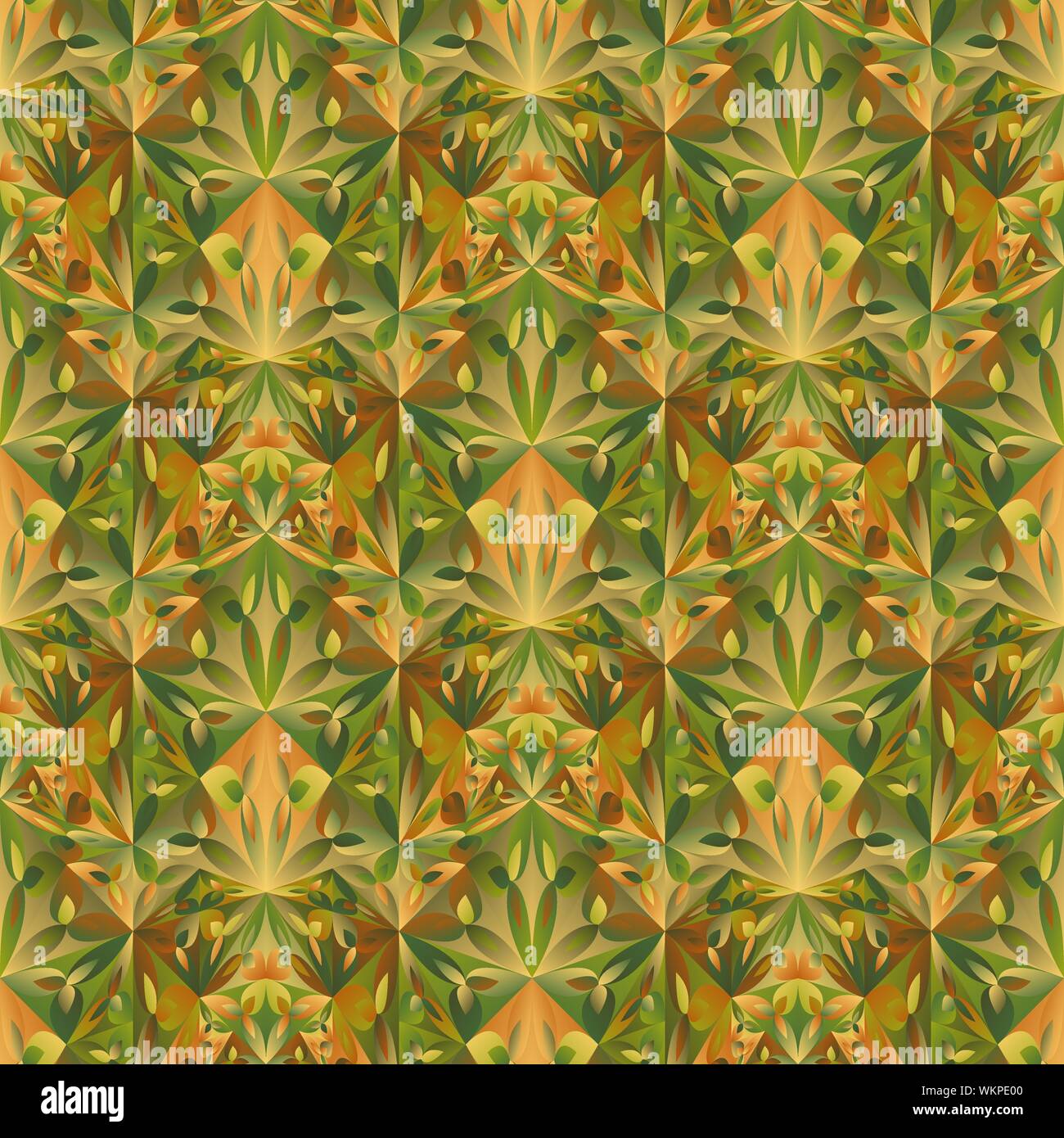Geometrical abstract floral triangle pattern background - gradient ...