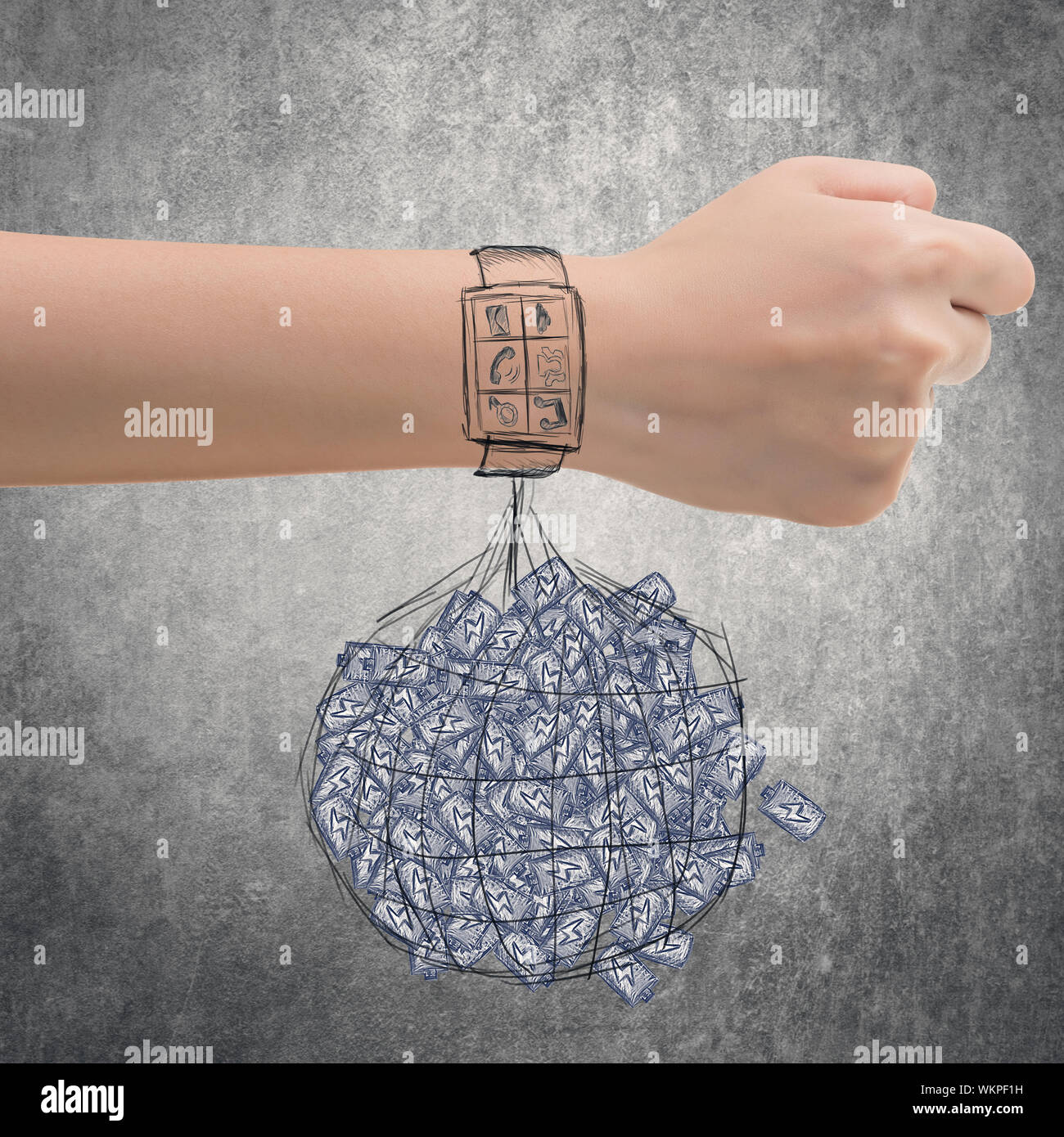 Smart waste illustration hi-res stock photography and images - Alamy