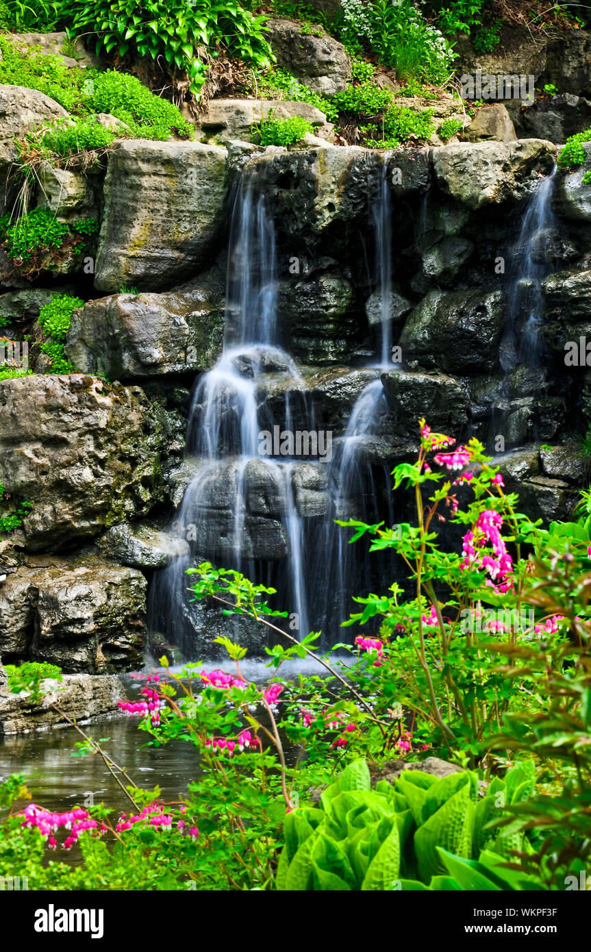 Cascading waterfall in japanese hi-res stock photography and images - Alamy