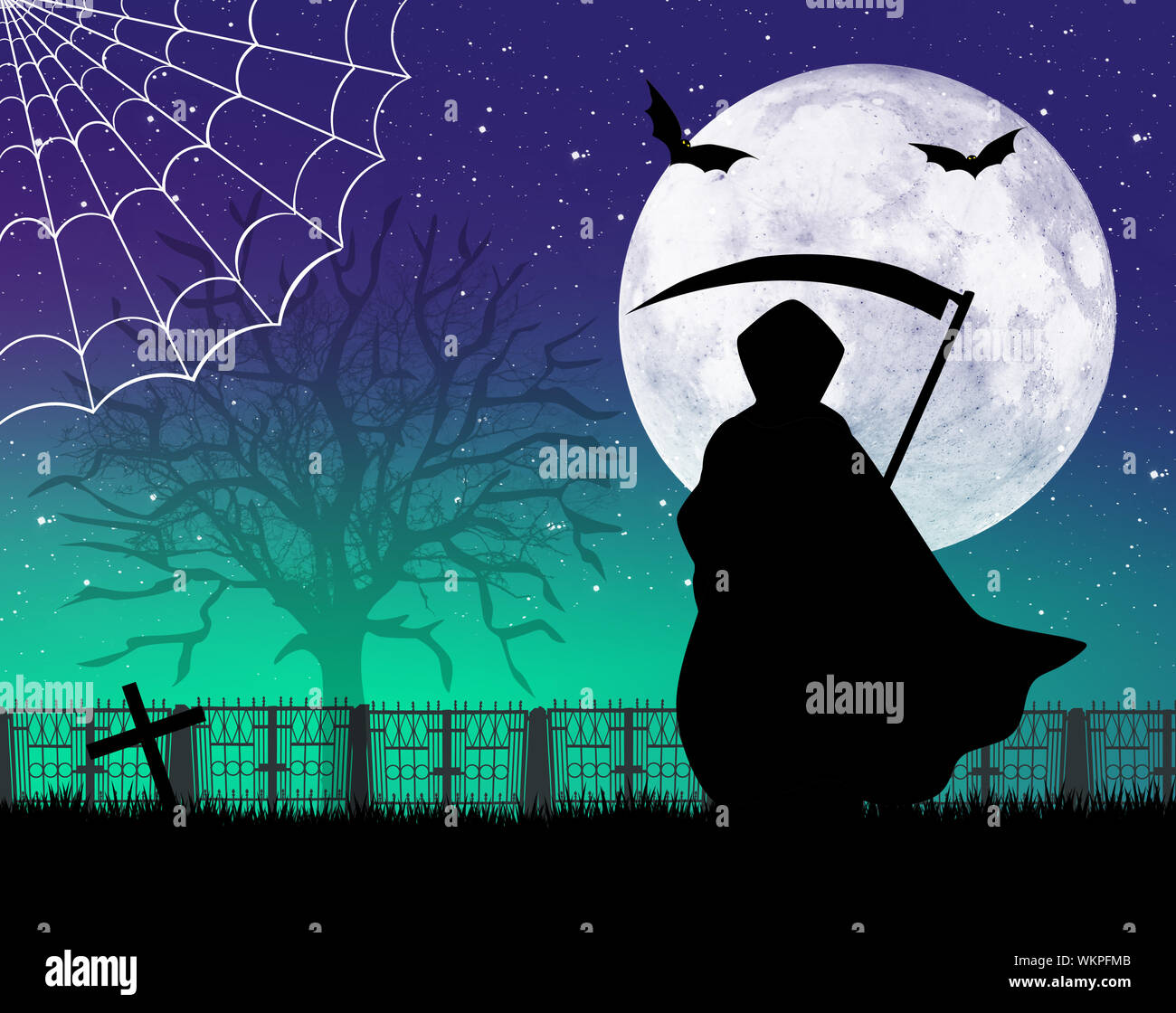 Children with scythe hi-res stock photography and images - Alamy