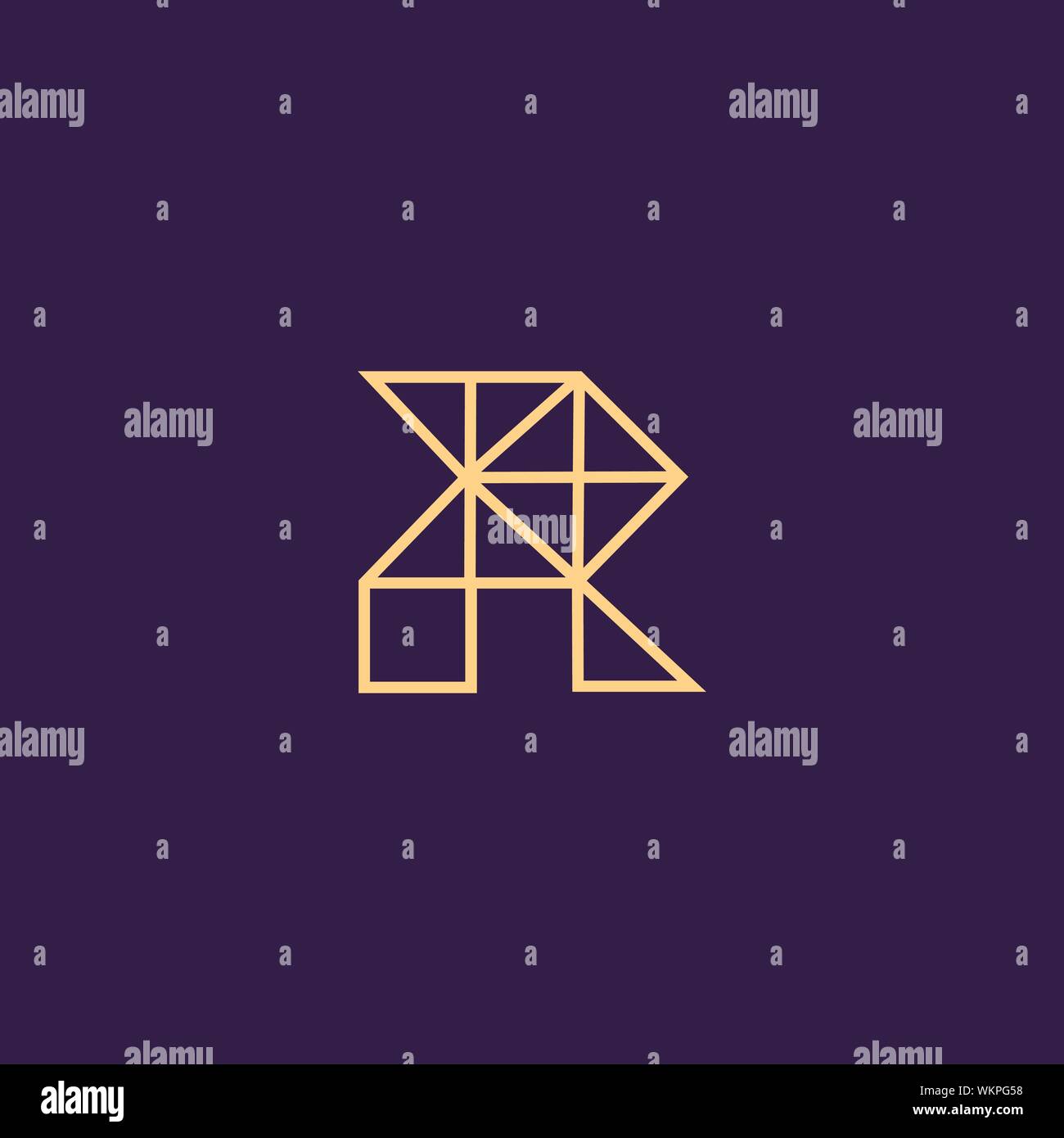 R initial hi-res stock photography and images - Alamy