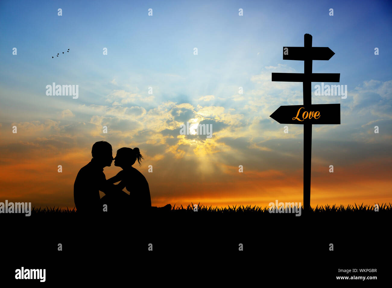 way of love Stock Photo - Alamy