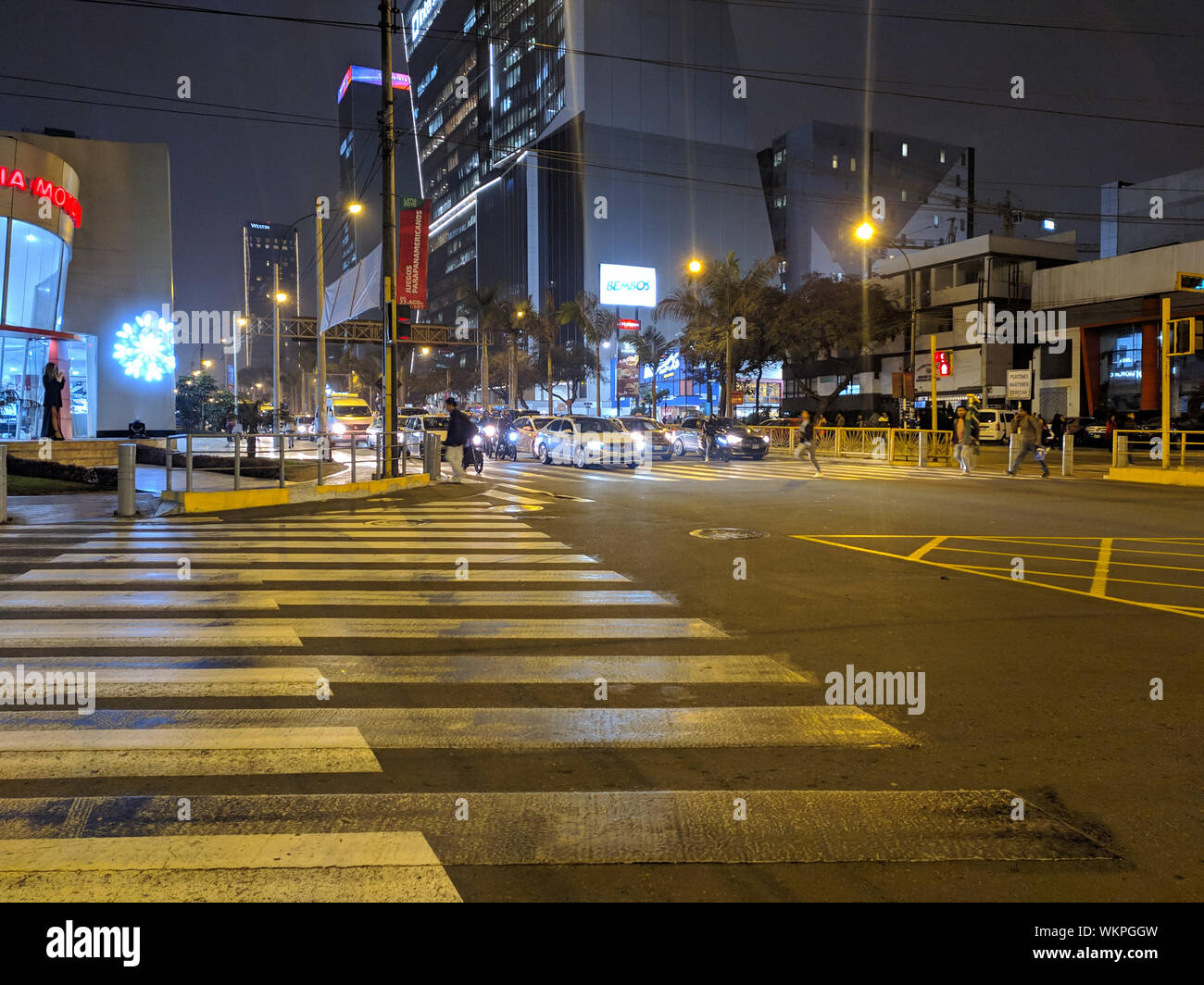 streets of the Peruvian capital Lima Peru Stock Photo - Alamy
