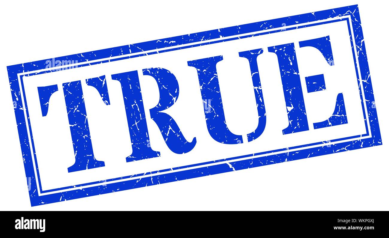 true stamp. true square grunge sign. true Stock Vector Image & Art - Alamy