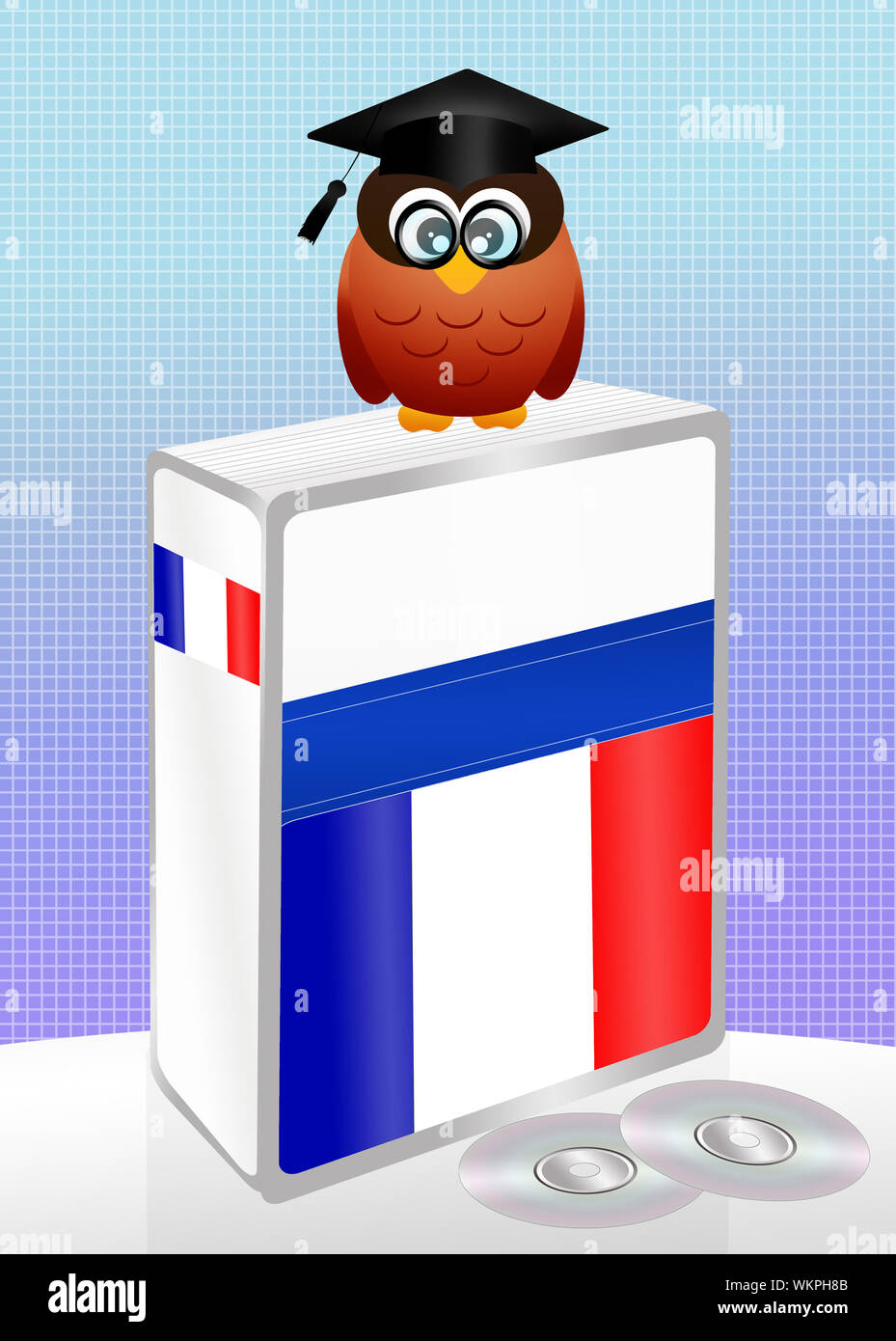 French language course Stock Photo - Alamy