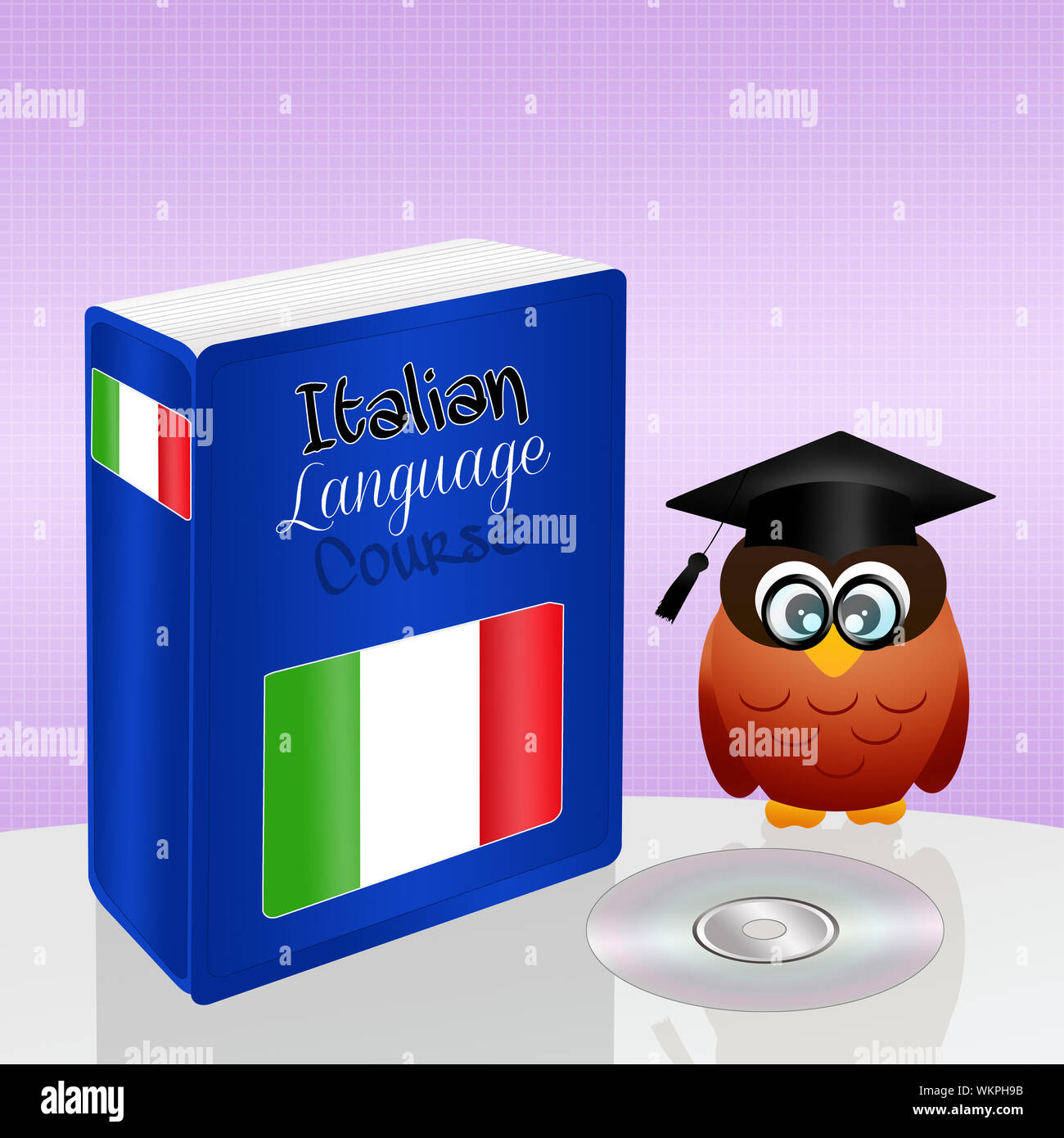 italian language course Stock Photo - Alamy