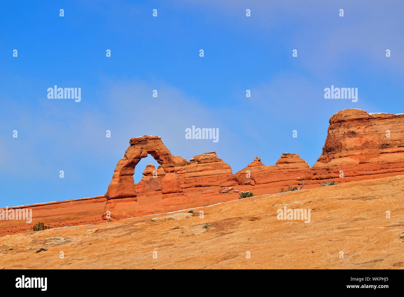Fiery Furnace rocks and petrified sand dunes, Arches National Park ...