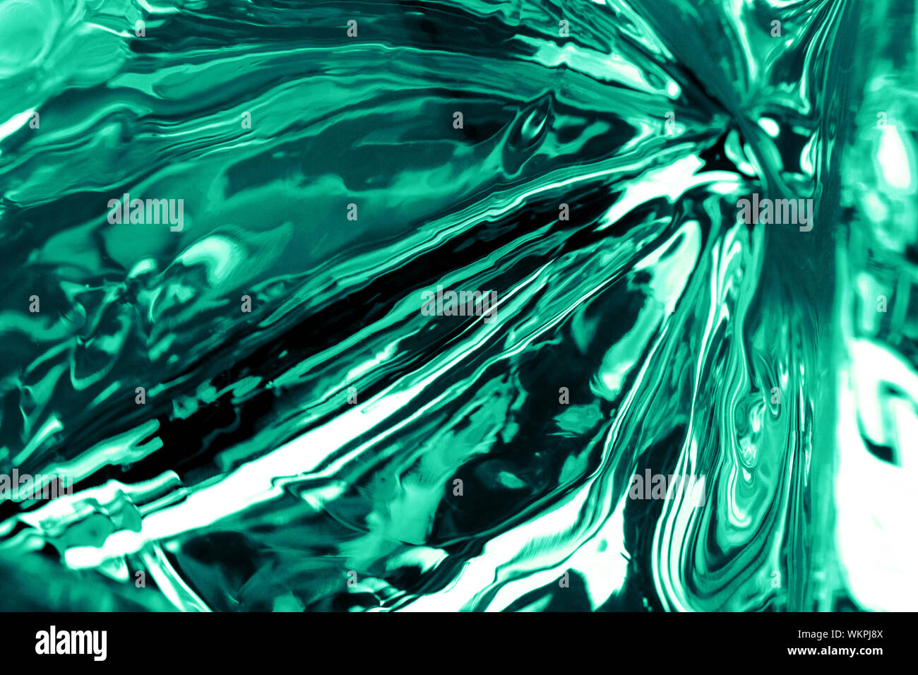 Fluid mint metal background. Multicolor trendy backdrop Stock Photo - Alamy