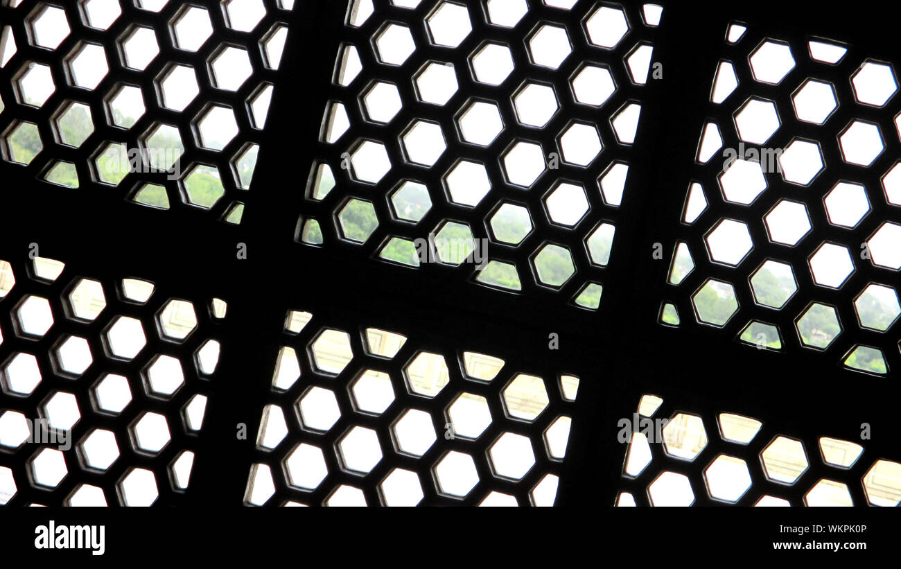 Hexagon Window High Resolution Stock Photography and Images - Alamy