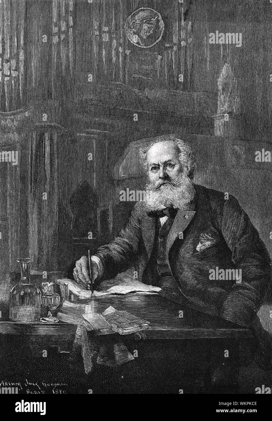 CHARLES GOUNOD (1818-1893) French composer Stock Photo - Alamy