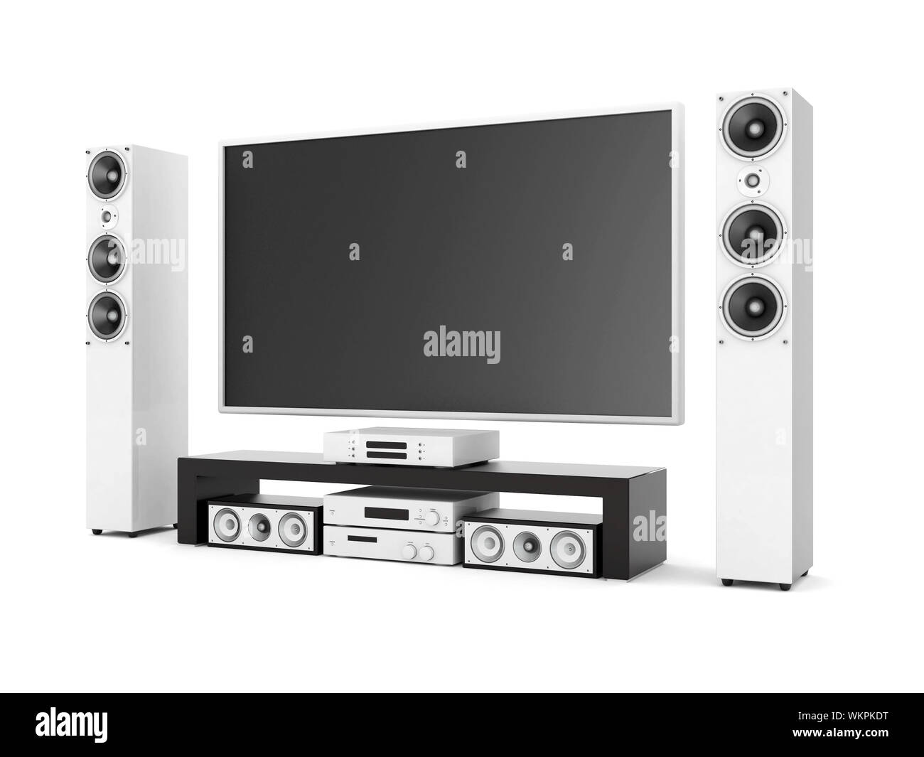 Home stereo theater music Cut Out Stock Images & Pictures - Alamy