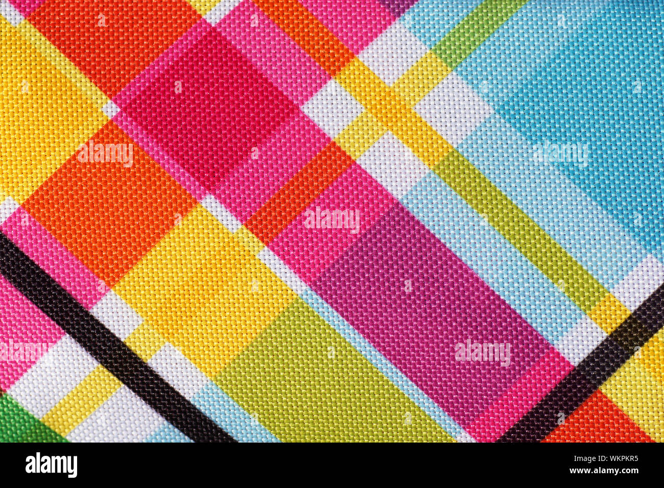 Colorful plaid pattern background Stock Photo - Alamy