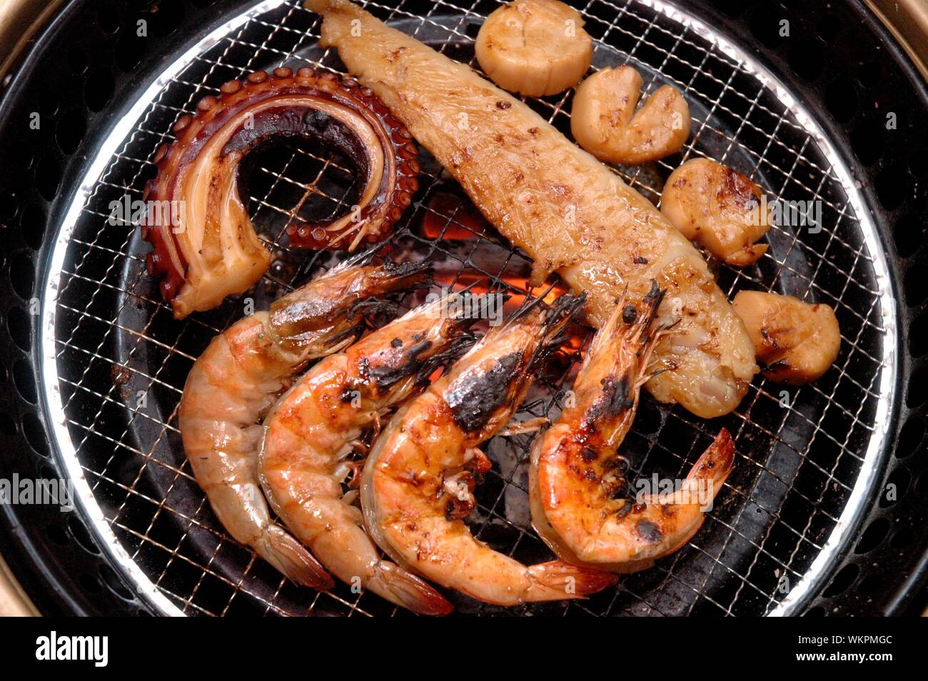 Barbecue seafood hi-res stock photography and images - Alamy
