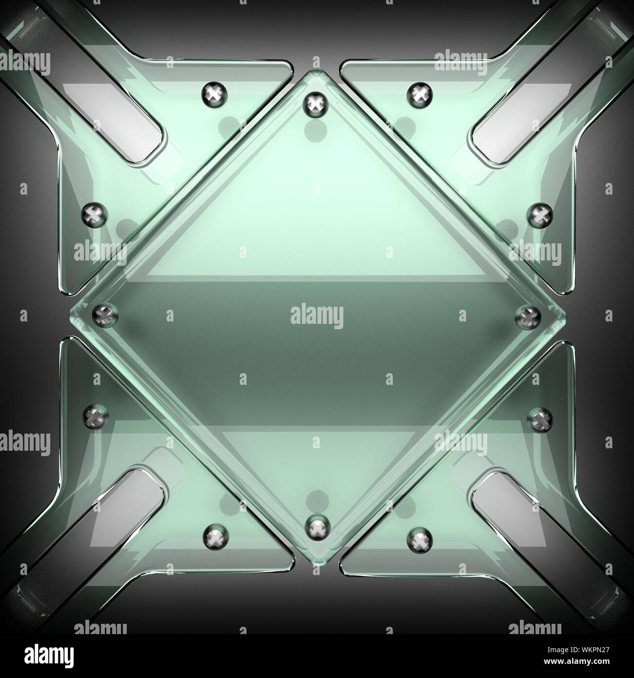 polished metal background with glass Stock Photo - Alamy