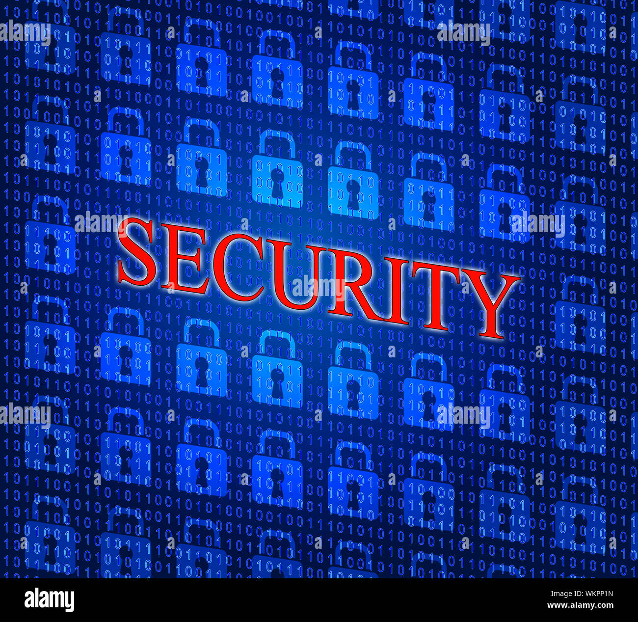 Password Security Representing Log In And Internet Stock Photo - Alamy