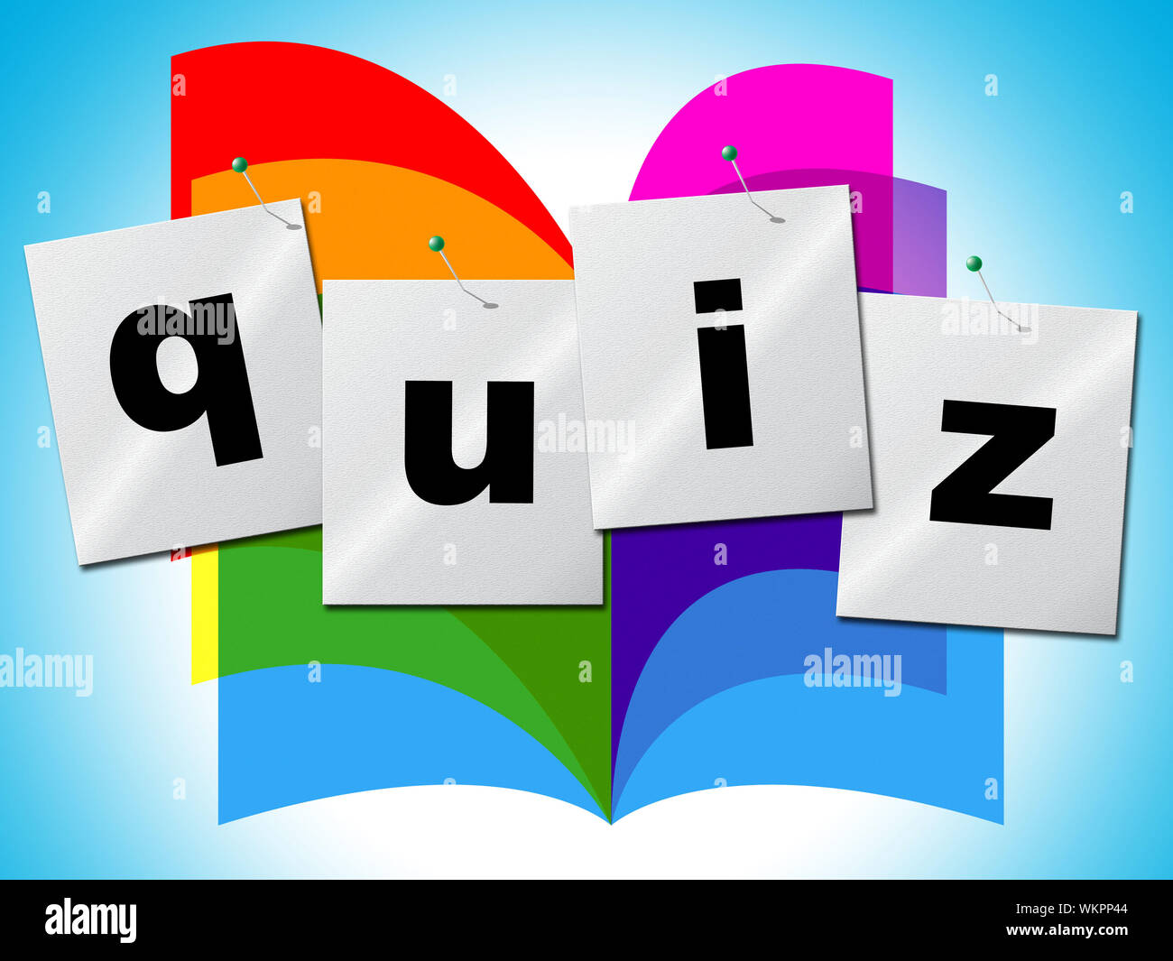 Questions Quiz Representing Information Asked And Puzzle Stock Photo ...
