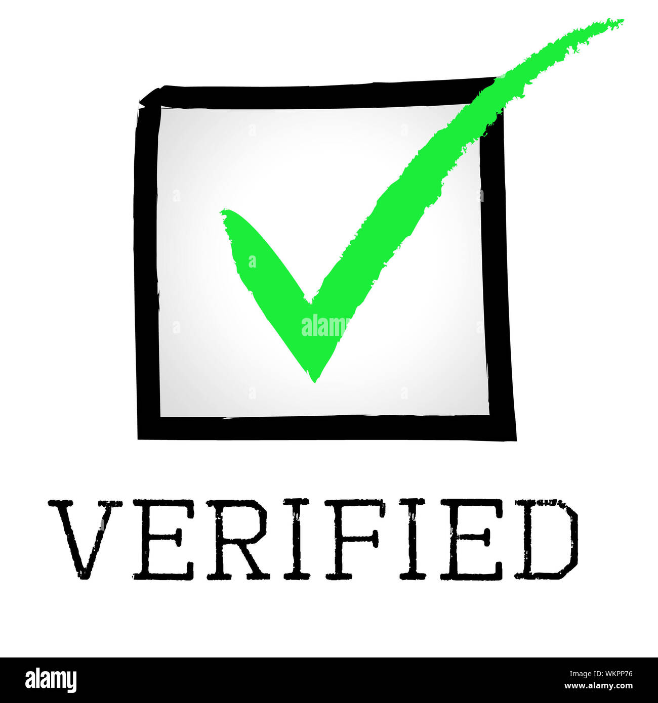 Tick Verified Representing Authenticity Guaranteed And Confirmed Stock ...