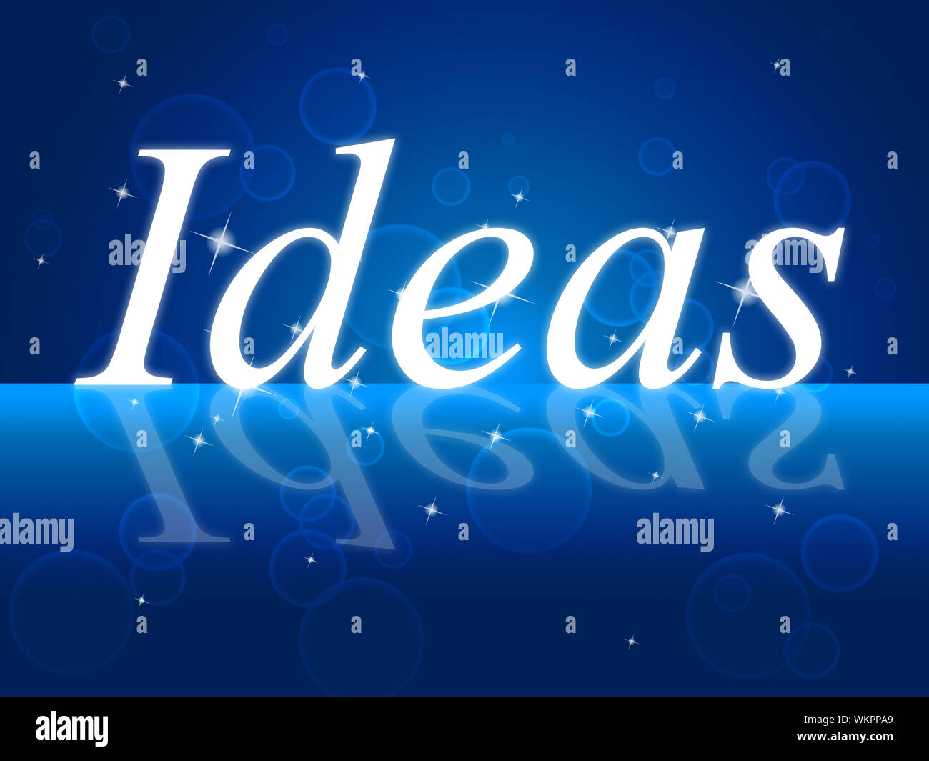 Think Word Representing Considering Contemplate And About Stock Photo ...