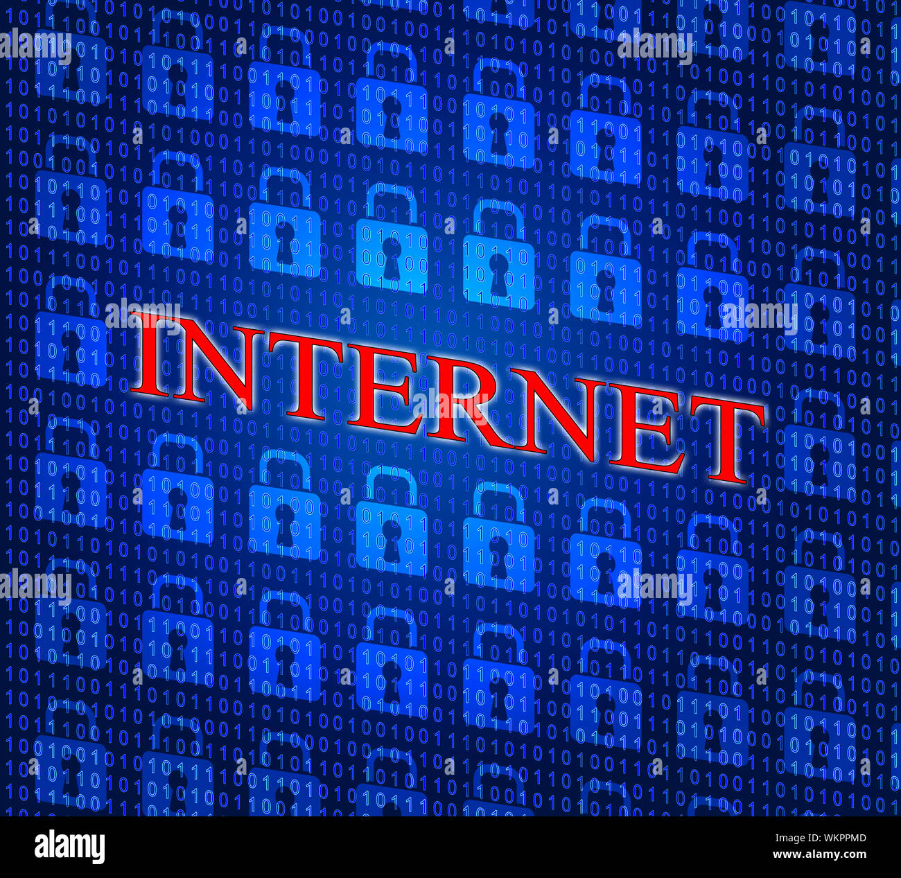 Internet Information Showing World Wide Web And Website Stock Photo - Alamy