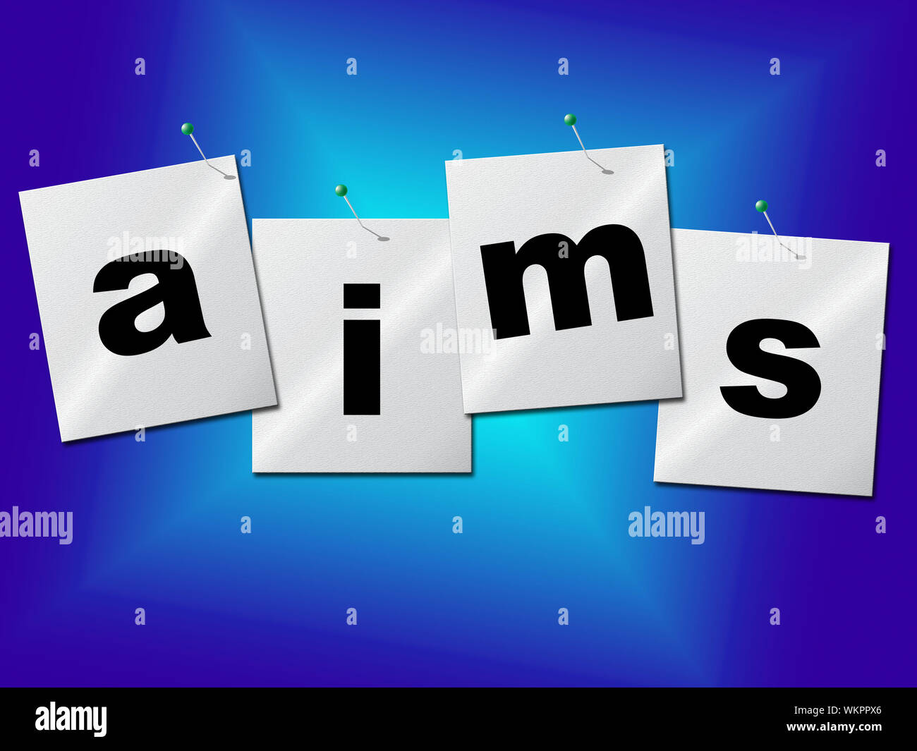 Goals Aiming Indicating Target Aspiration And Objective Stock Photo - Alamy