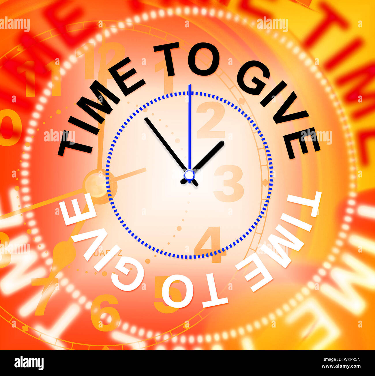 Time To Give Indicating Donate Award And Grant Stock Photo - Alamy