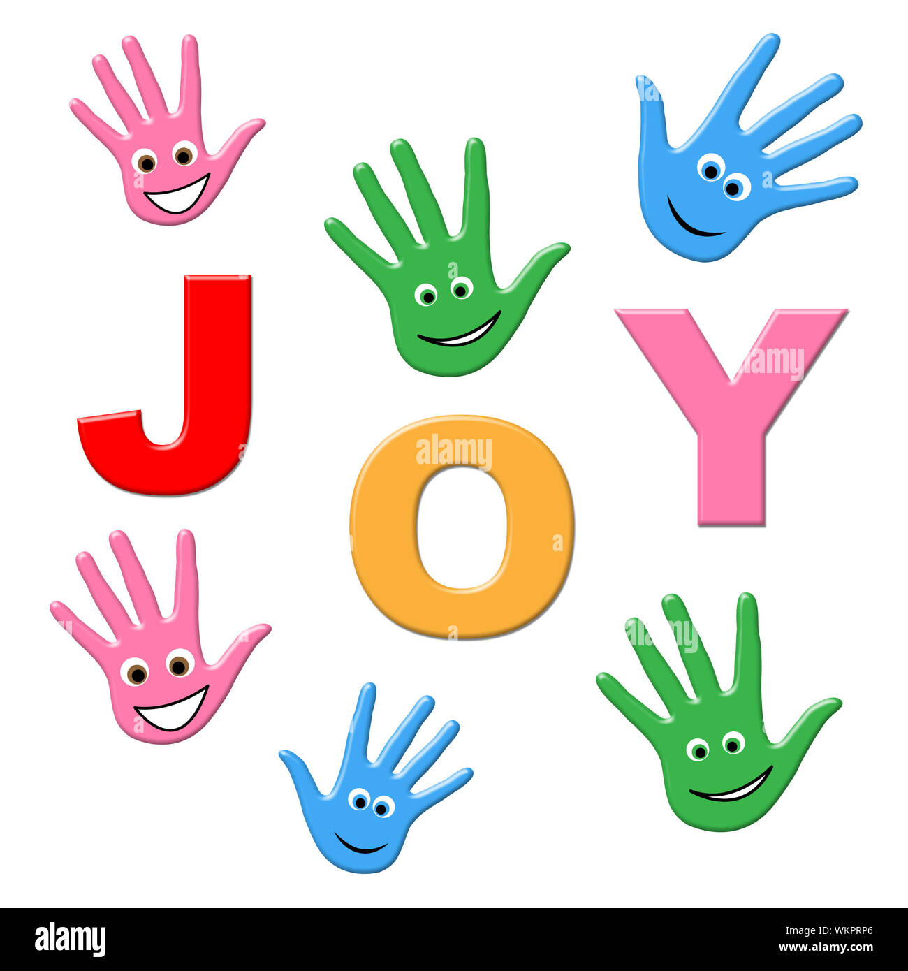 Joy Kids Indicating Cheerful Youths And Child Stock Photo - Alamy