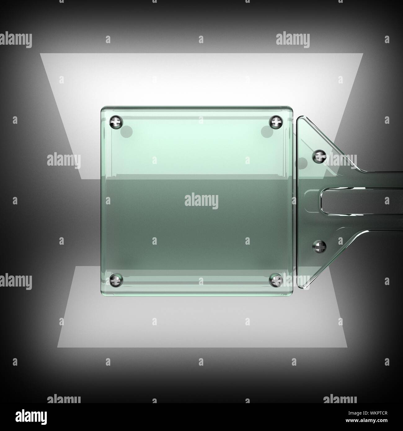 polished metal background with glass Stock Photo - Alamy