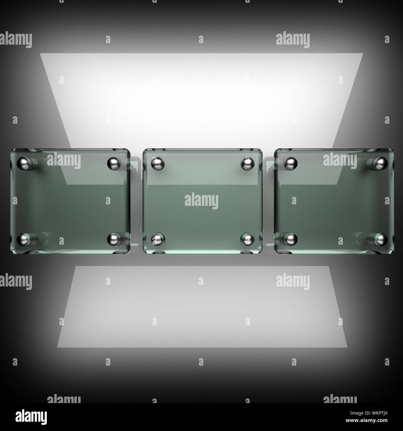 polished metal background with glass Stock Photo - Alamy