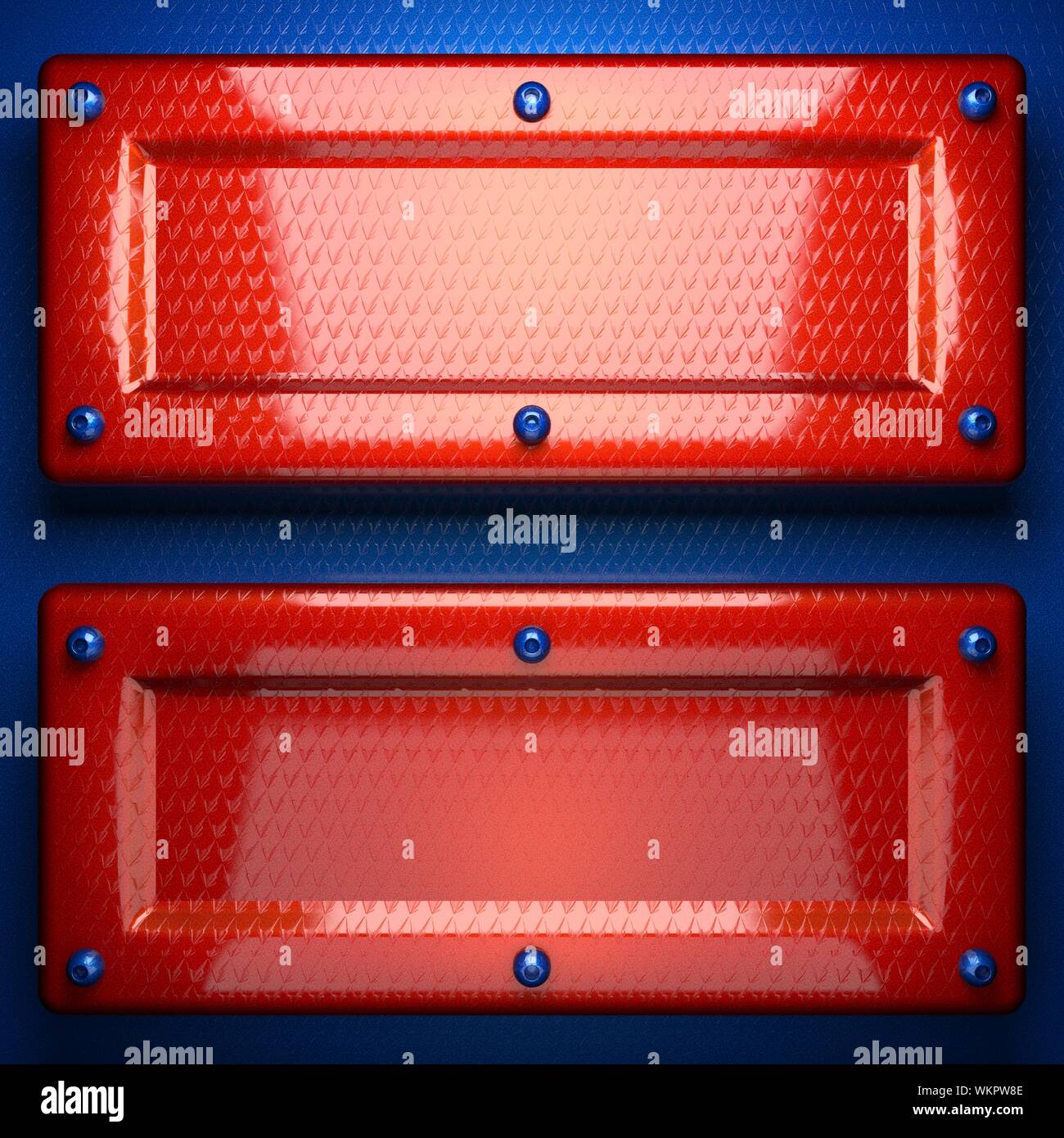 red and blue metal background Stock Photo - Alamy