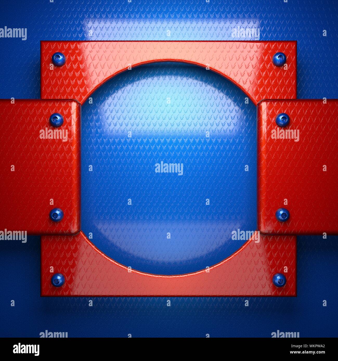 red and blue metal background Stock Photo - Alamy
