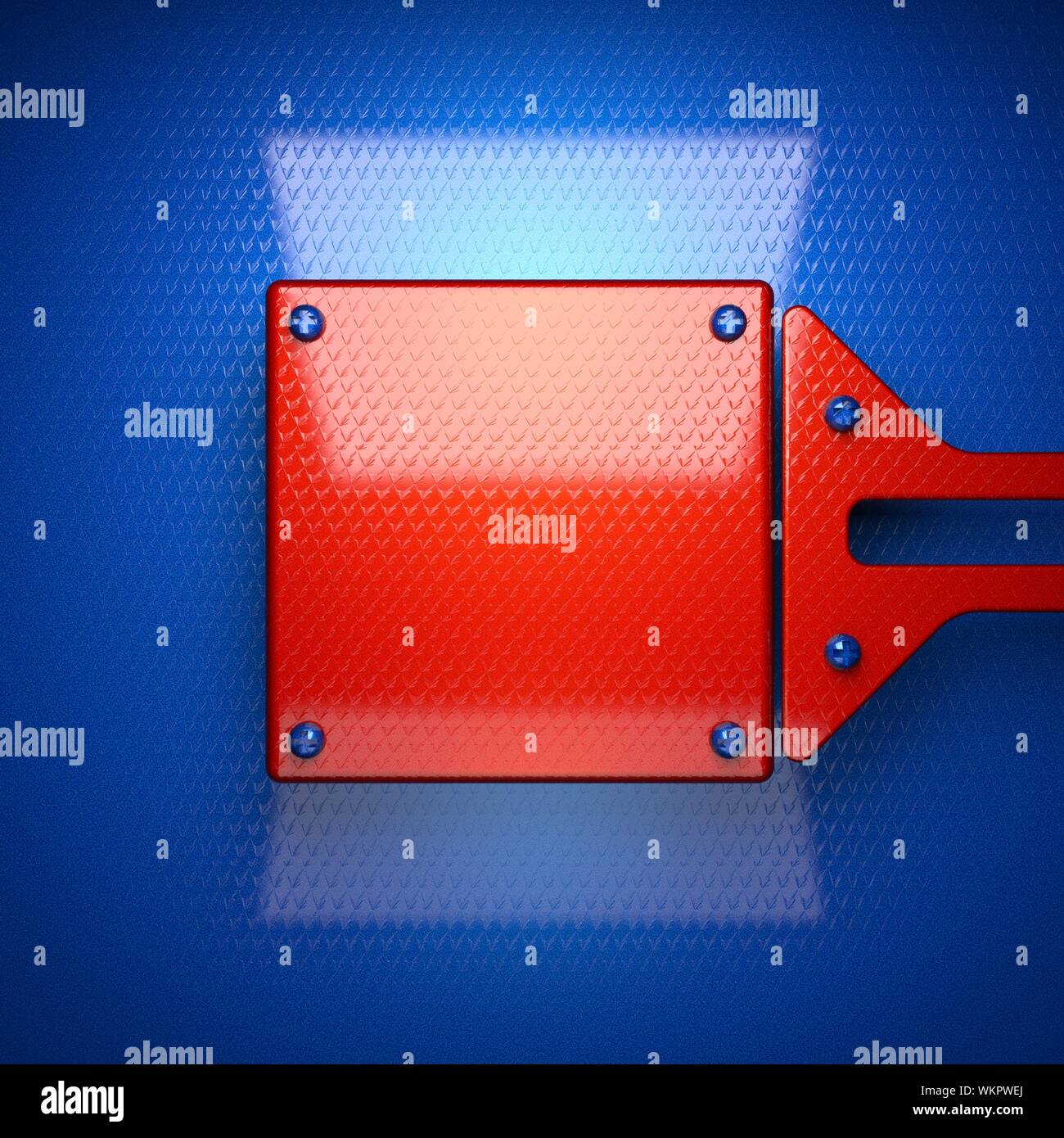 red and blue metal background Stock Photo - Alamy