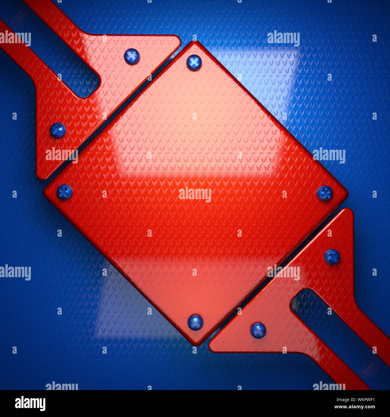 red and blue metal background Stock Photo - Alamy