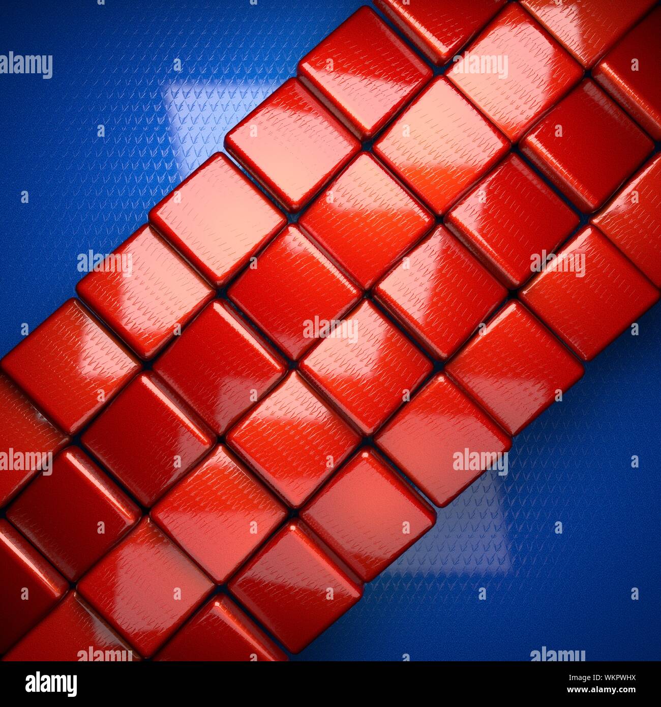 red and blue metal background Stock Photo - Alamy