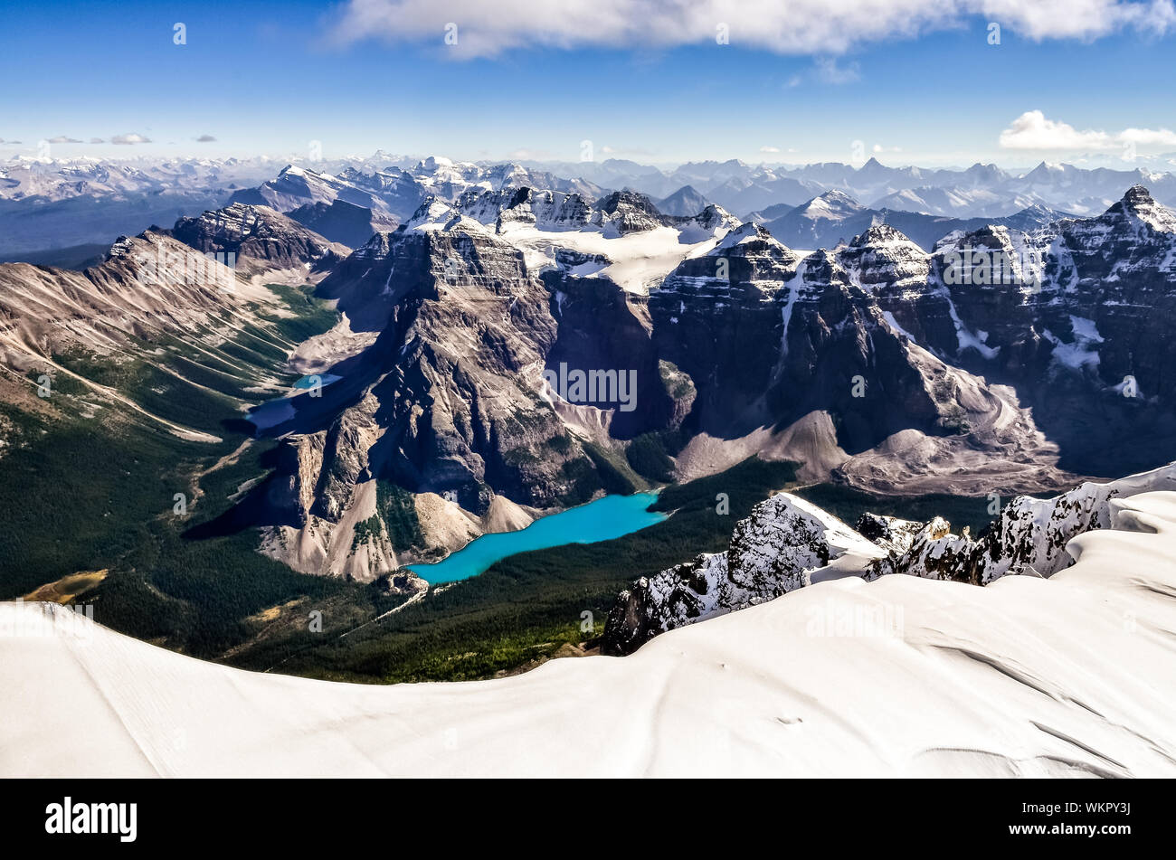 Mt temple banff hi-res stock photography and images - Alamy