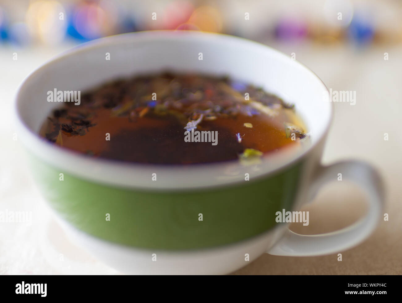 Selective focus black tea hi-res stock photography and images - Alamy
