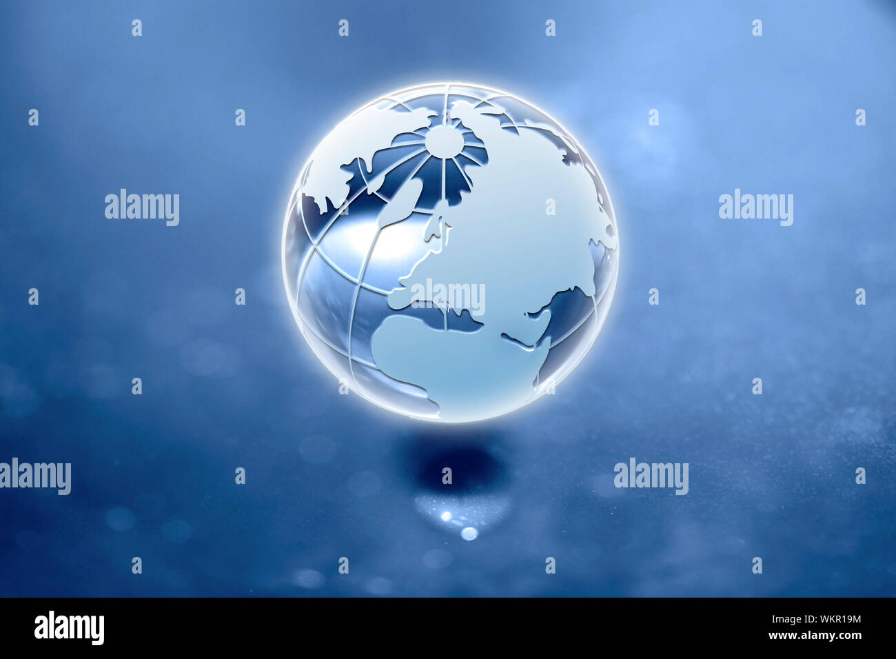 The globe is incredible, fantastic composition and atmosphere Stock ...