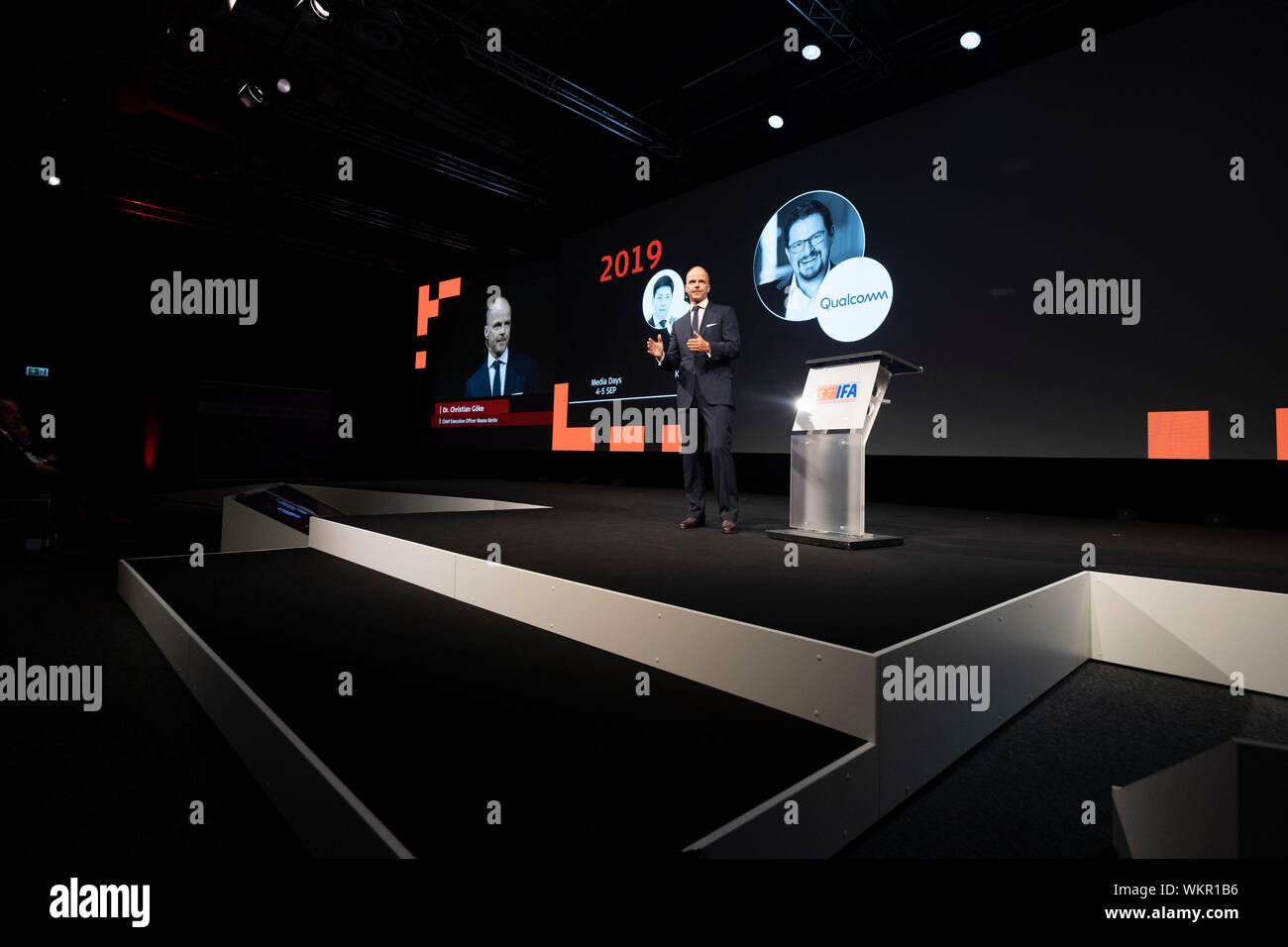 IFA Opening press conference Stock Photo - Alamy