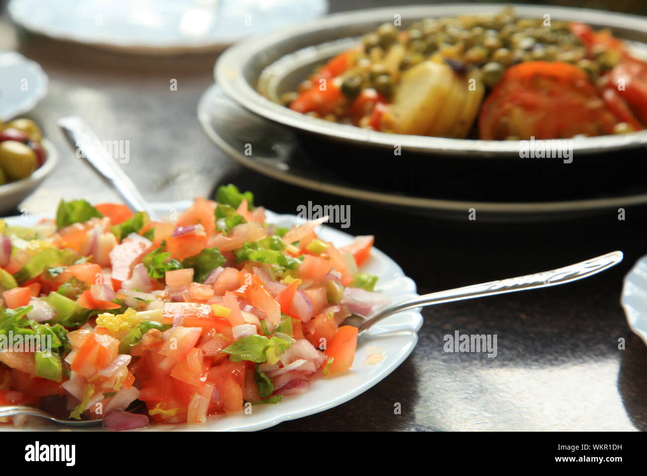 Moroccan salads hi-res stock photography and images - Alamy