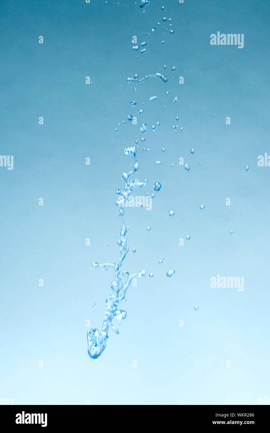Body of Water and Droplets Flying in the Air Stock Photo - Alamy