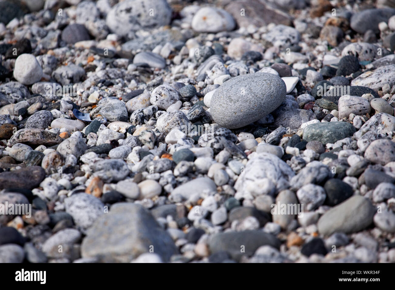 A smooth pebble surface texture background Stock Photo - Alamy