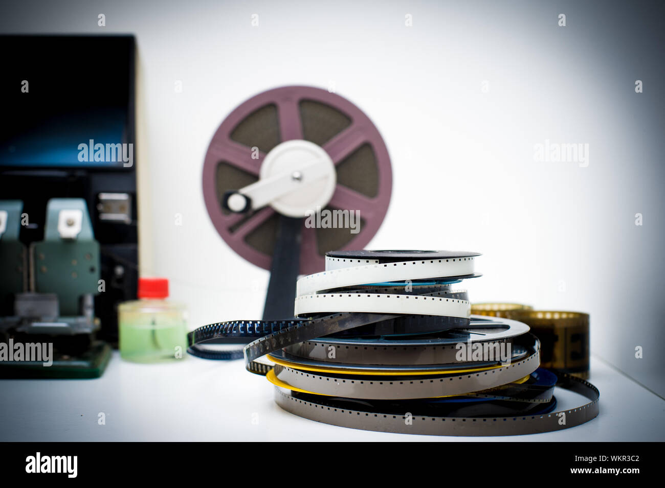 White reels hi-res stock photography and images - Alamy
