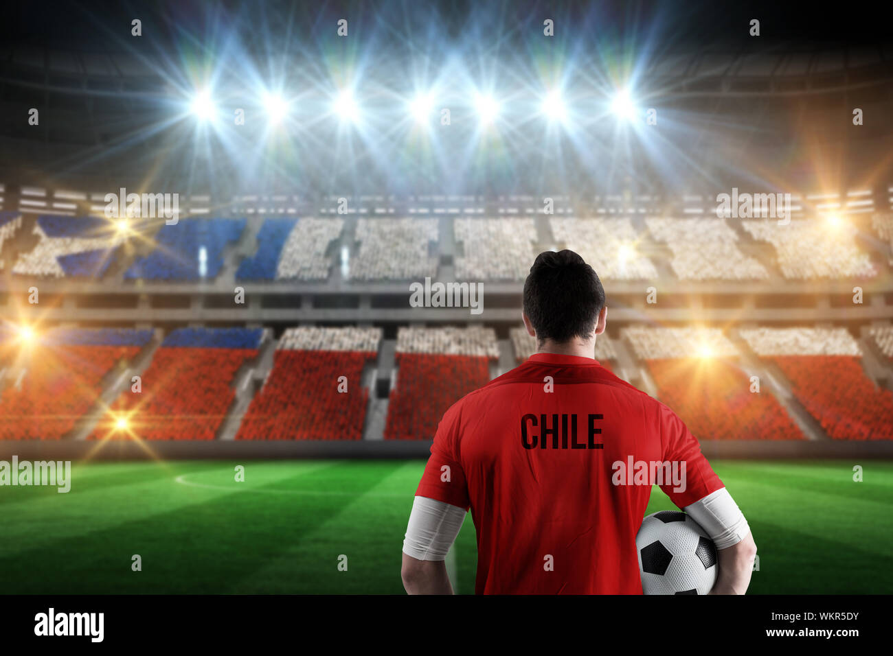 Jersey chile flag hi-res stock photography and images - Alamy