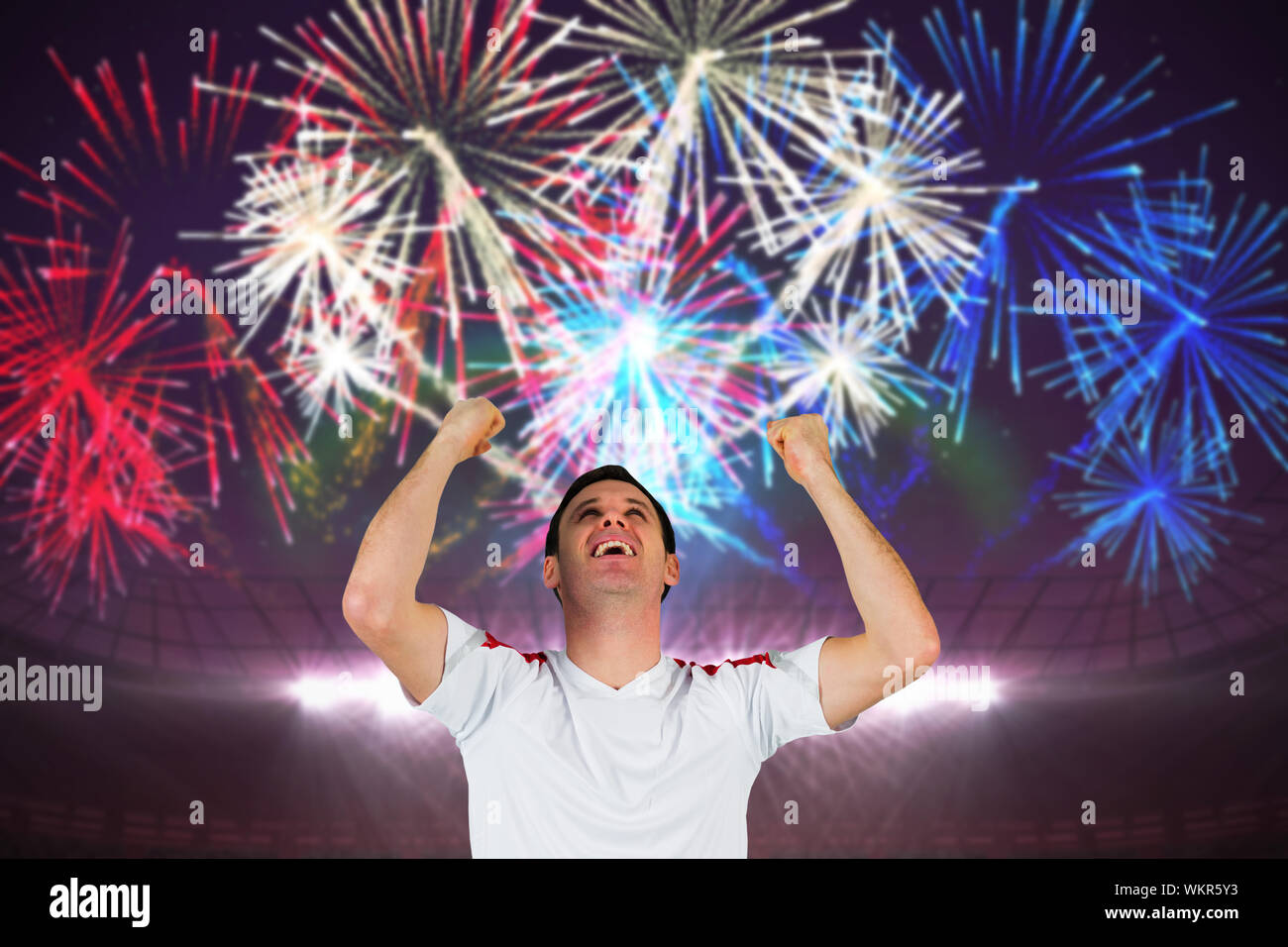 Spectator fan yelling stadium hi-res stock photography and images - Alamy