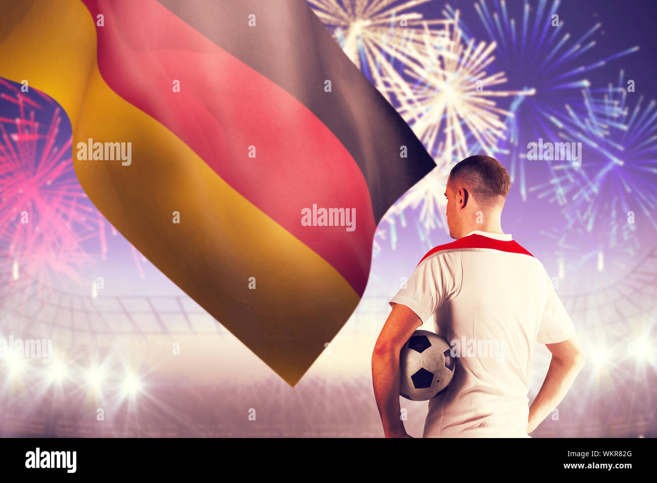 Celebration leaping jumping football hi-res stock photography and ...