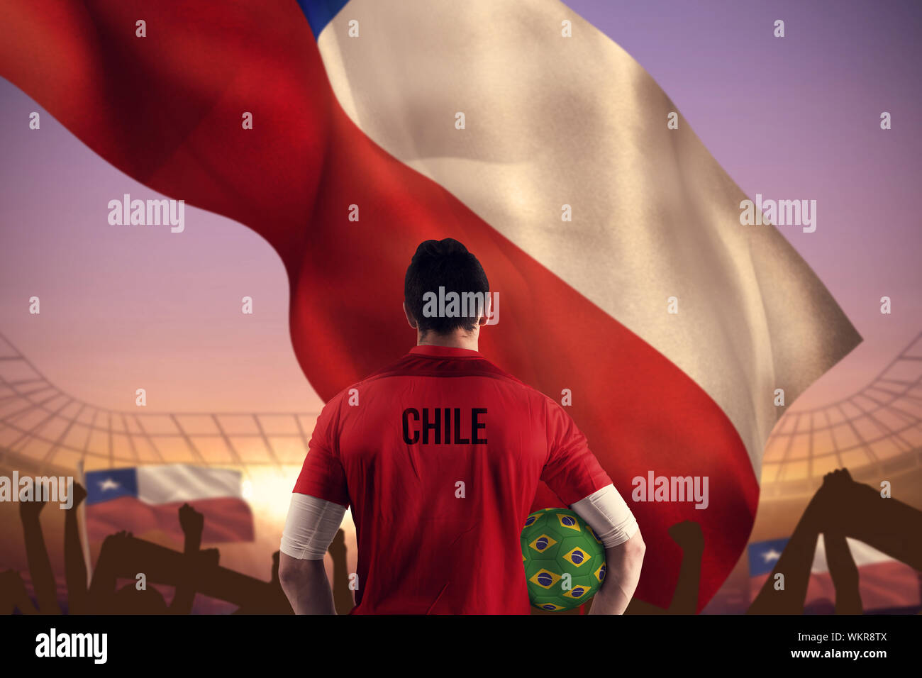 Chile national team red hi-res stock photography and images - Alamy