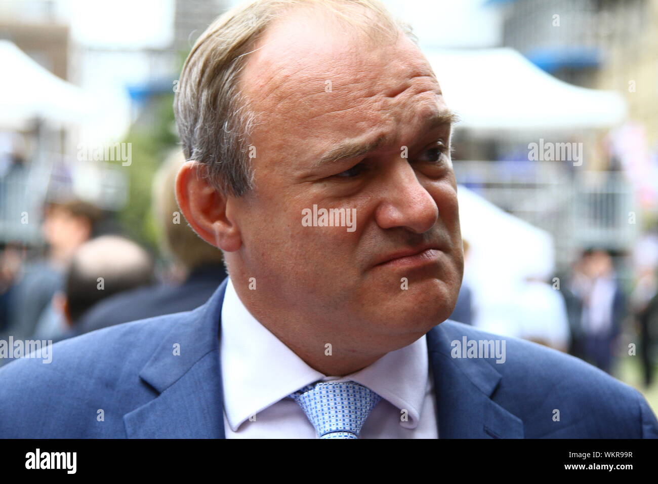 ED DAVEY MP DEPUTY LEADER OF THE LIBERAL DEMOCRAT PARTY AT COLLEGE ...